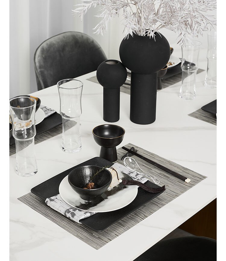 Style Model Room Dinner Plate Set Soft Decoration ... – Grandado