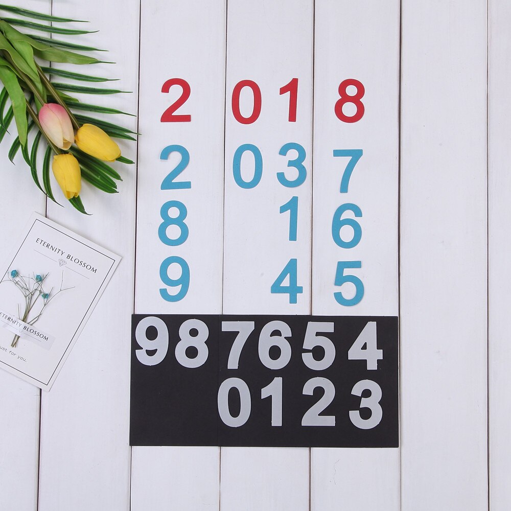 10pcs 4.5cm Big Large Numbers Set Metal Cutting Di... – Grandado