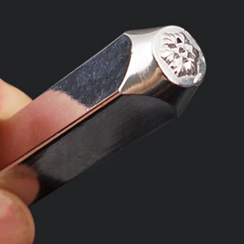 12PCS Metal Stamp Set Embossing Tool Pattern Leath... – Vicedeal