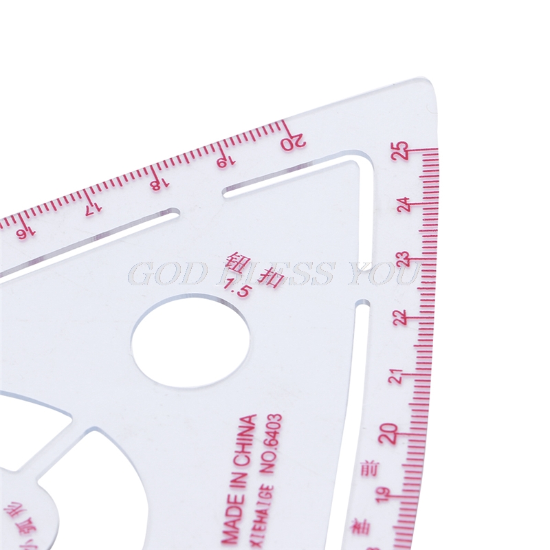 Sleeve Curve Ruler Measure Plastic for Sewing Dres... – Vicedeal