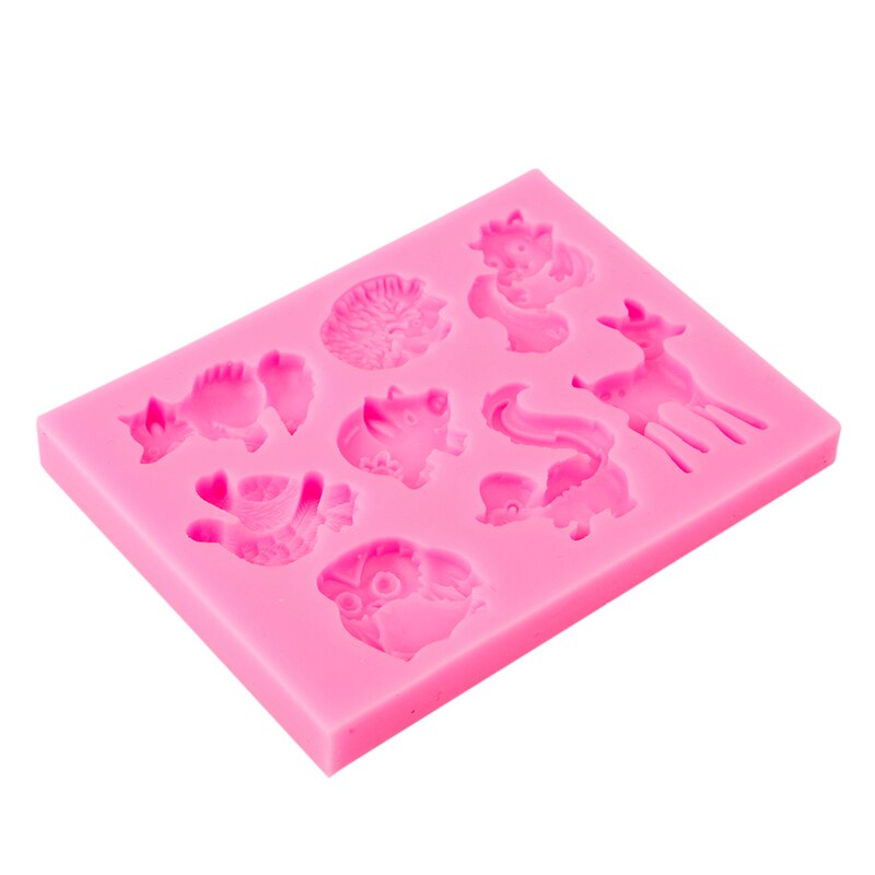 Lovely Animal Shape Lace Silicone Fondant Molds Ca... – Grandado