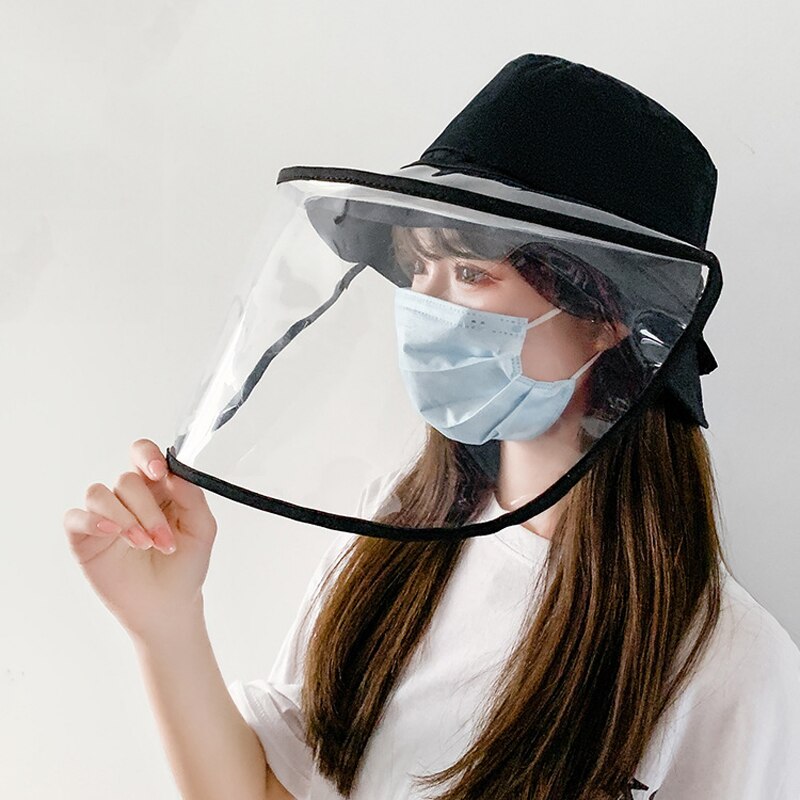 Protective Hats with Facial Masks for safety Remov... – Grandado
