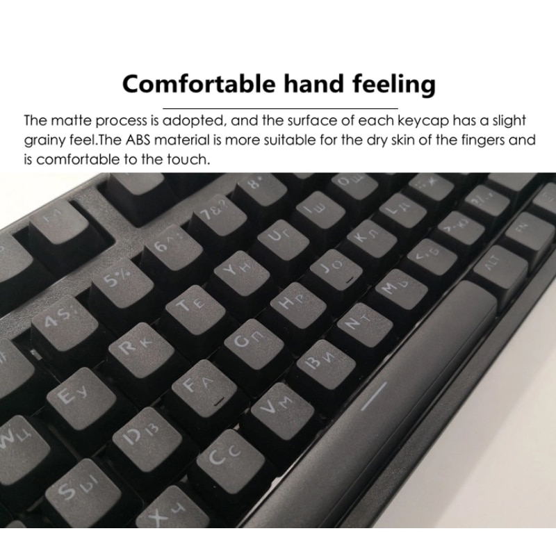 Russian/Korean/Spanish/French Keycap Pervious to L... – Grandado