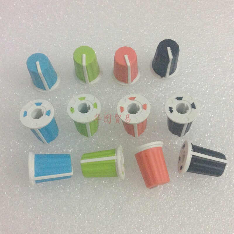 4pcs Color Compact Rotary Potentiometer Knobs Caps... – Grandado