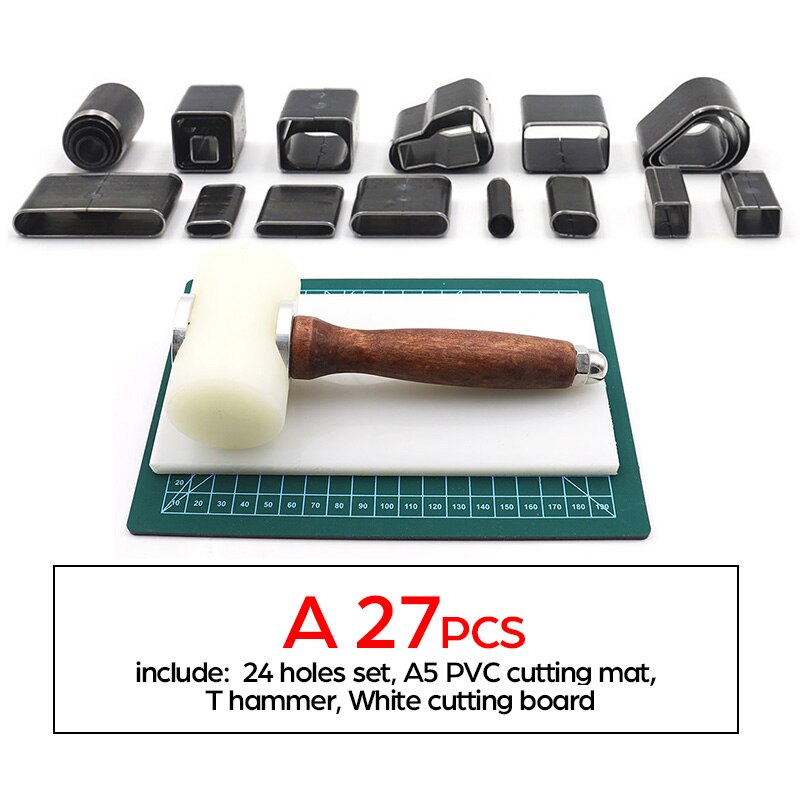 Vormige Stijl Gat Hollow Punch Cutter Set Ponsen T... – Grandado