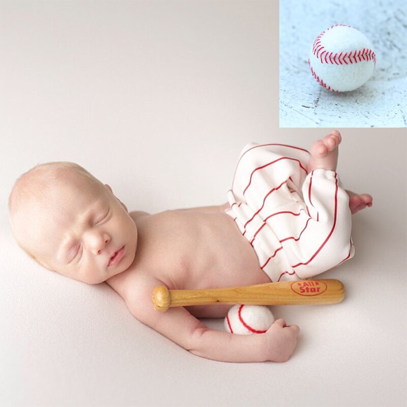 Needle Felted Wool Football Newborn Photography Pr... – Grandado