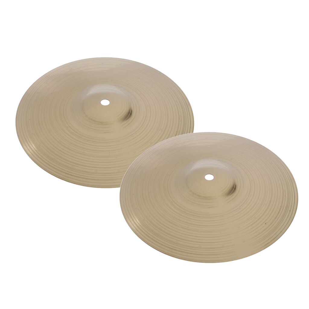 2 Stuks 10 "Lichtmetalen Drum Set Hi Hat Bekkens V... – Grandado