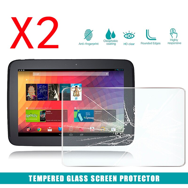 2Pcs Tablet Gehard Glas Screen Protector Cover Voo... – Grandado