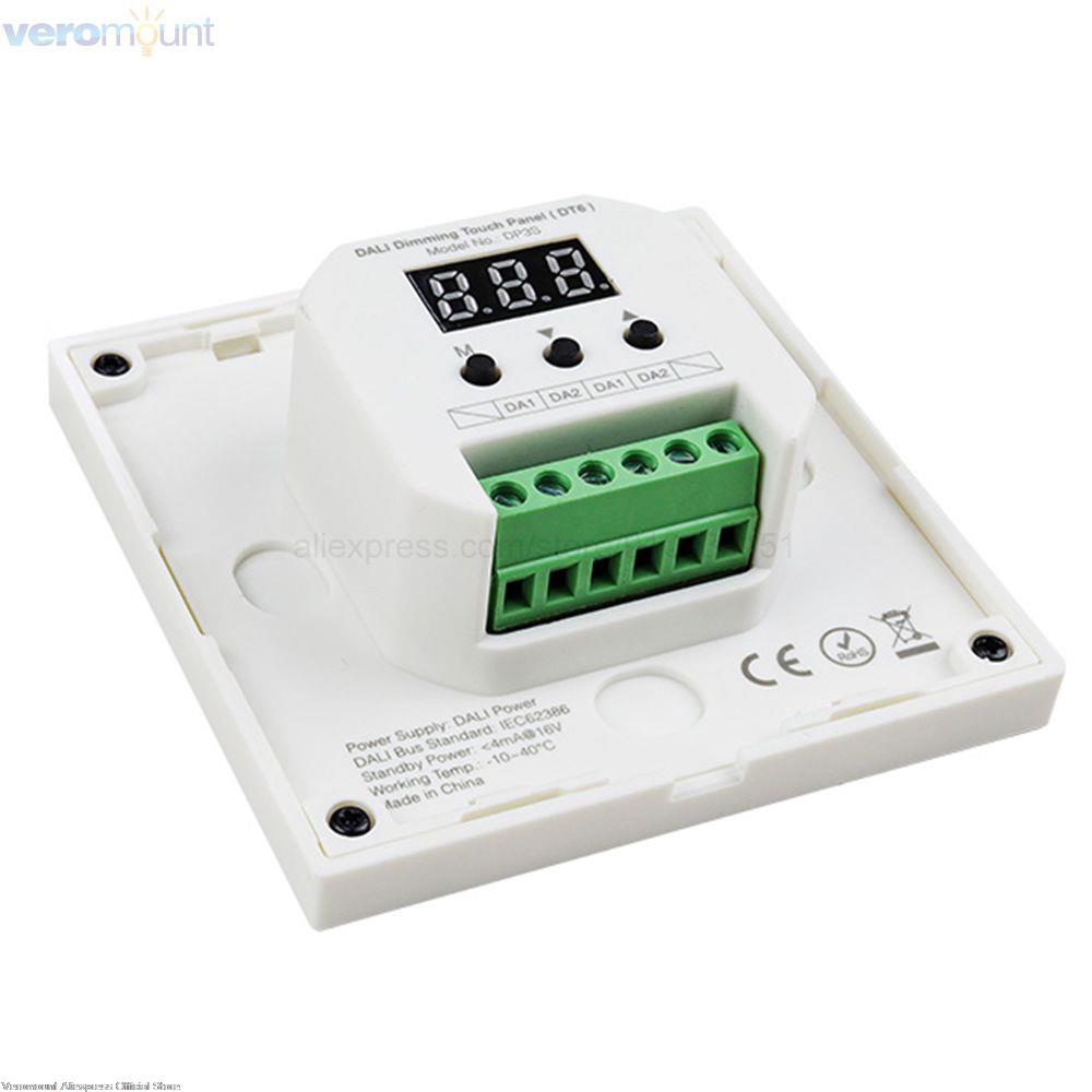 Miboxer DALI 86 Touch Panel Dimming Controller DP1... – Grandado