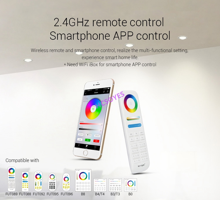 Milight 25W LED Downlight AC100-240V FUT060 dimmab... – Vicedeal