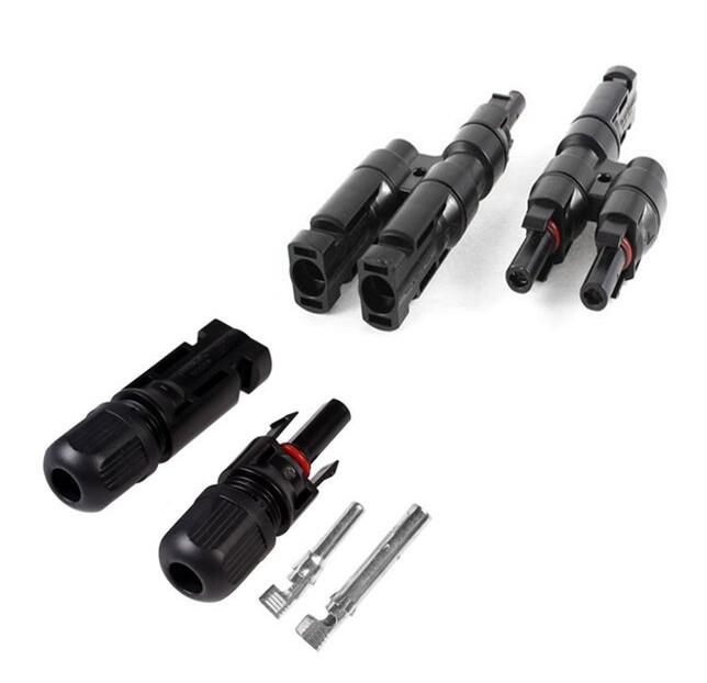 1 Paire MC4 connector male + female and 1 paire MC... – Vicedeal