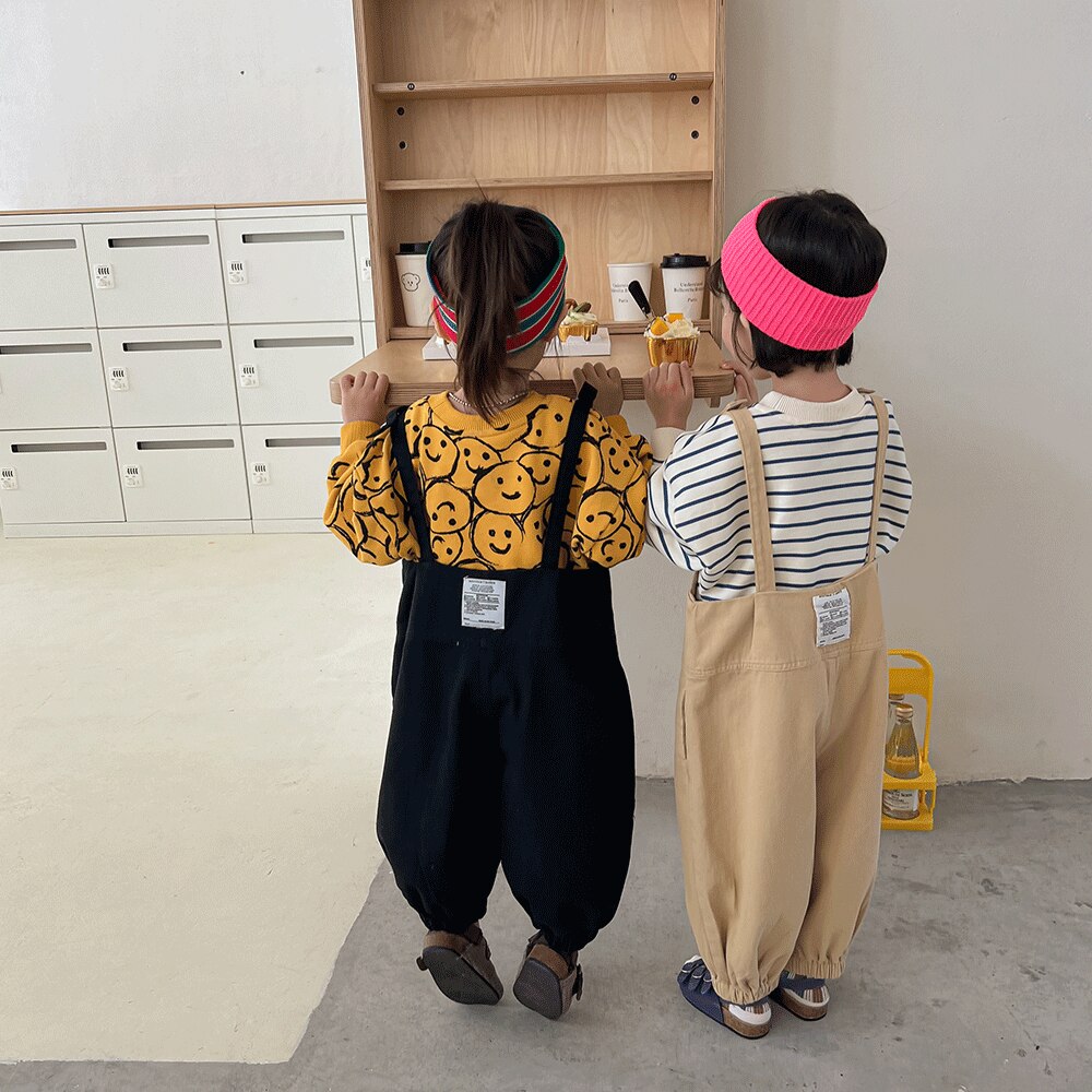 2022 Spring Girls Jumpsuit Kids Overalls – Grandado