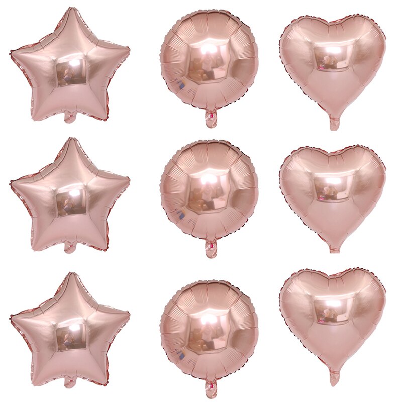 rose gold balloons foil balloon birthday party dec... – Grandado