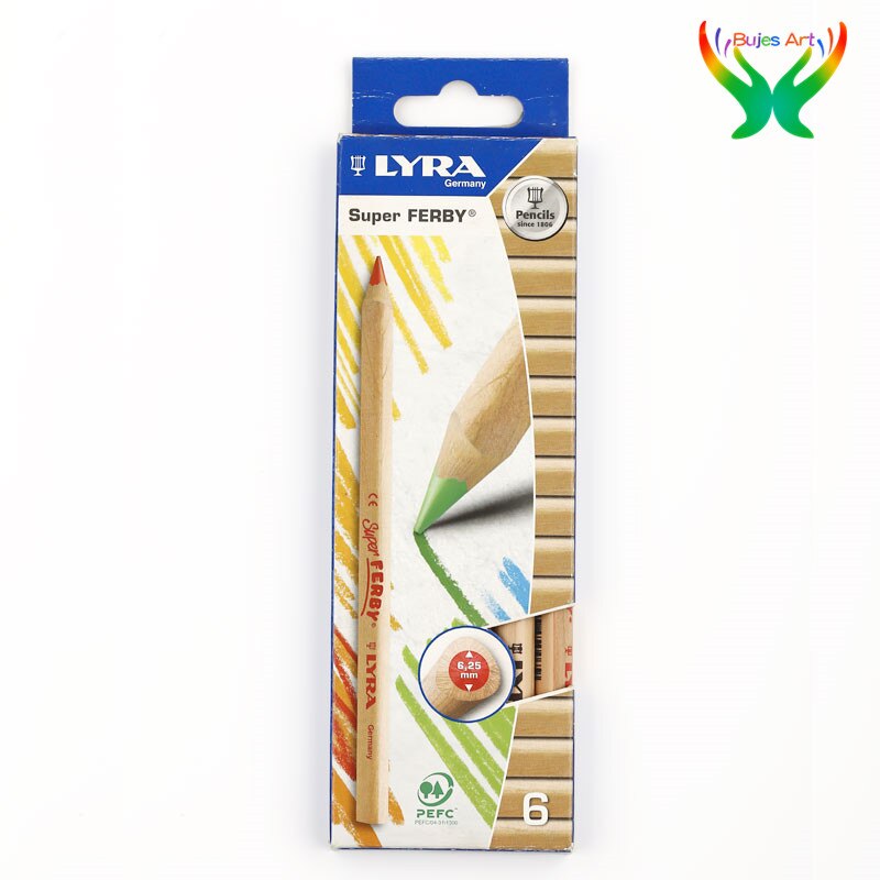 Germany LYRA 6/12 color thick triangle pencil hold... – Vicedeal