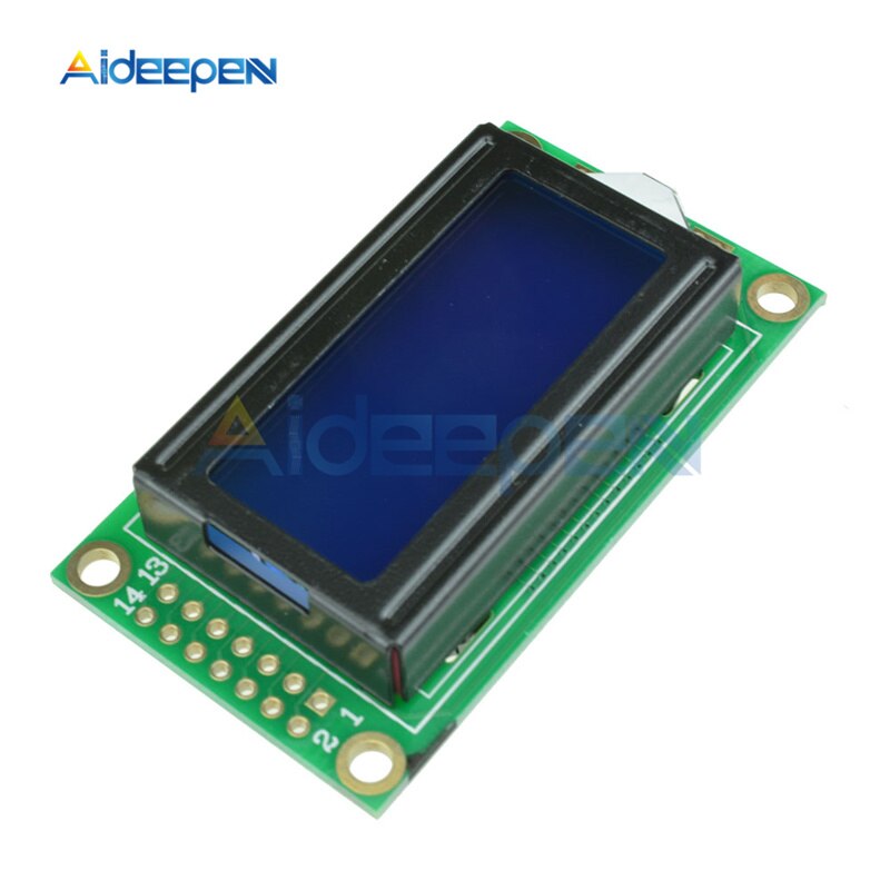 0802 LCD Module 8 x 2 Character Display 5V LCD Bac... – Grandado