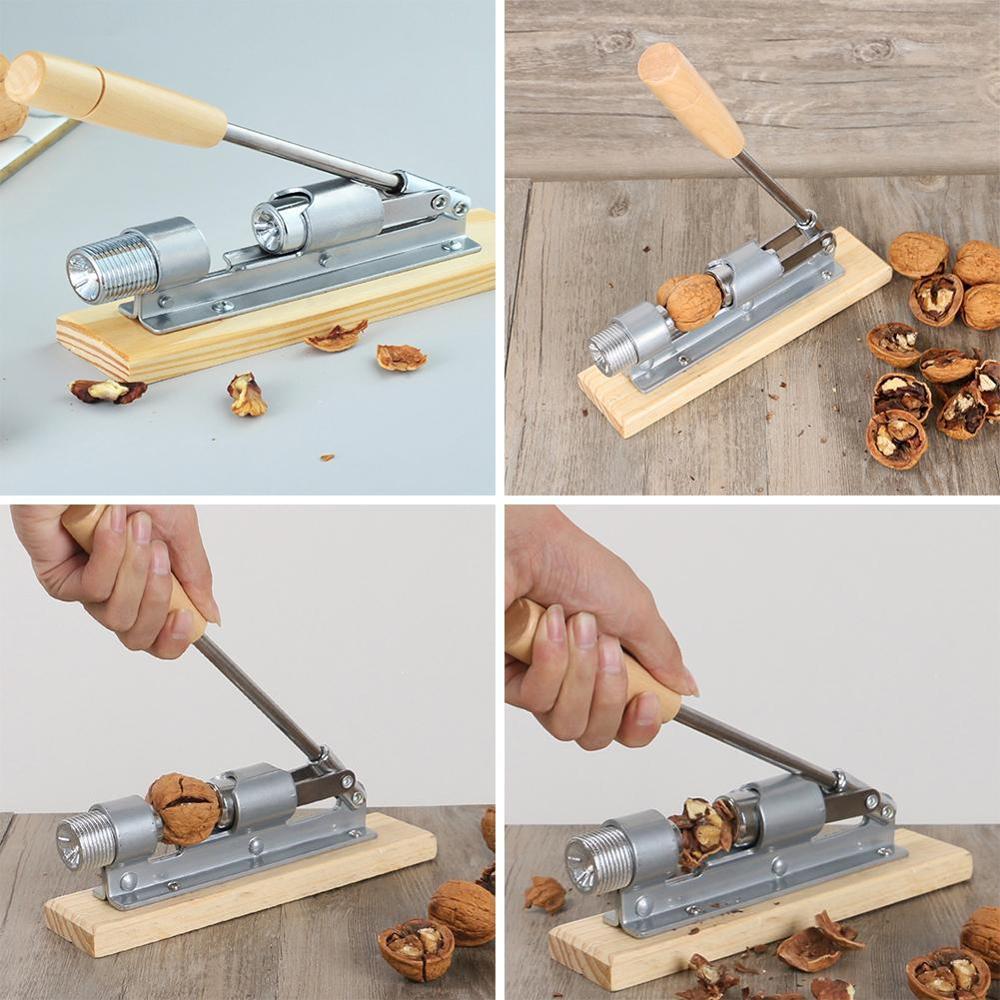 Manual Stainless Steel Nut Cracker Mechanical Shel... – Grandado