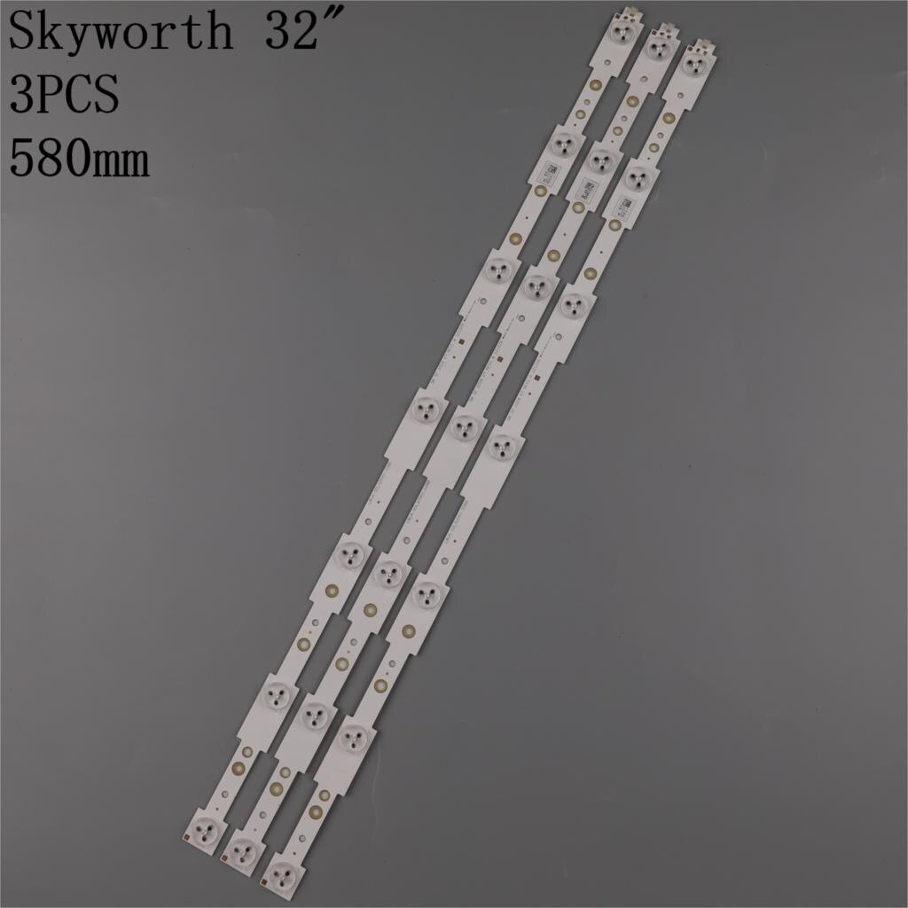 3pcs LED Strips Backlight Lamps SW 32 3228 07 Rev1... – Vicedeal