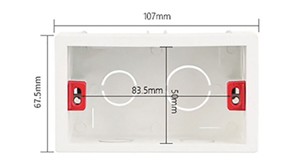 Wall Mounting Box Junction Boxes Bottom Cassette f... – Vicedeal
