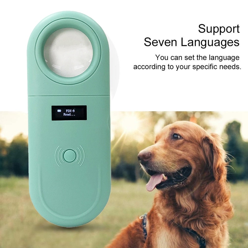 Pet Microchip Scanner Handheld Pet ID Reader Porta... – Vicedeal