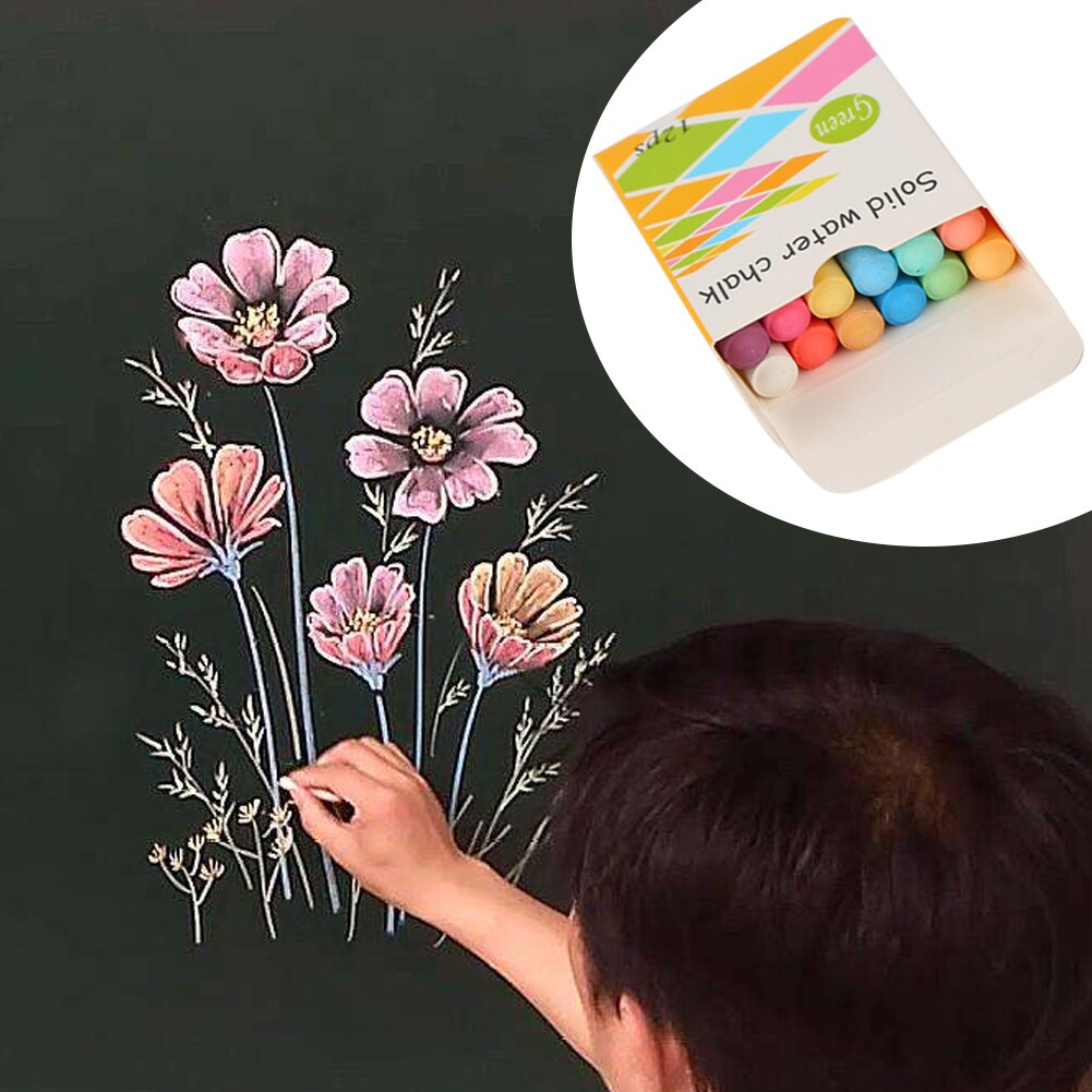 12pcs/box For Kids Art Teacher Dust Free Learning ... – Grandado