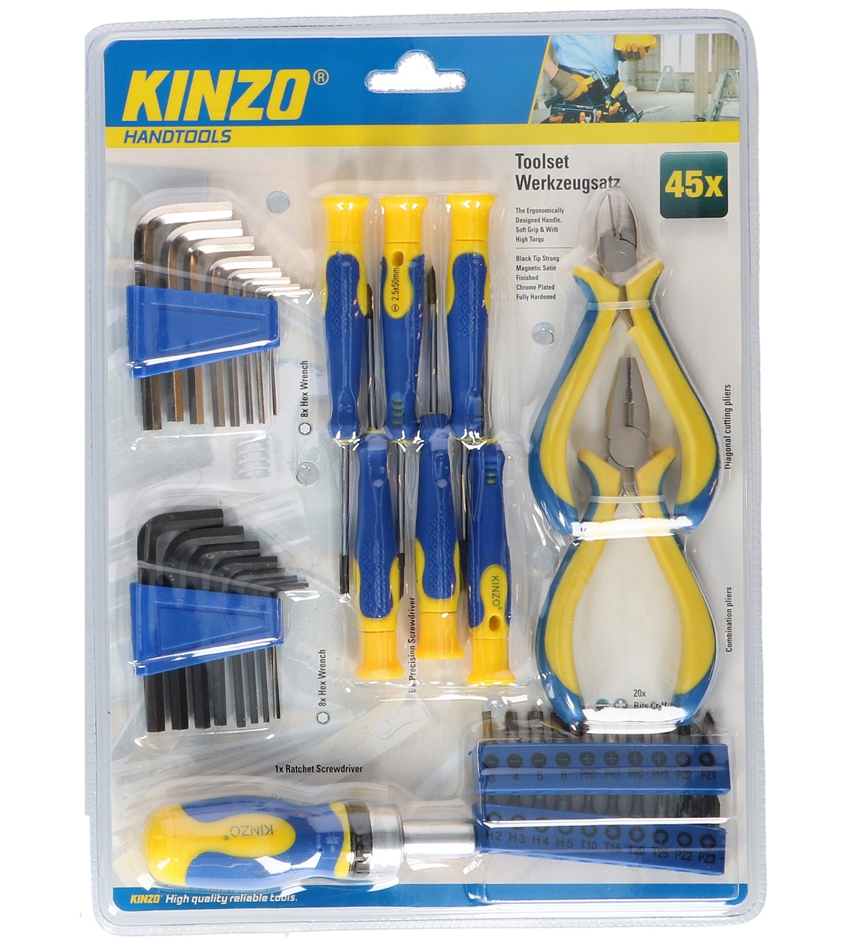 Set da lavoro 45 pezzi Kinzo – Grandado
