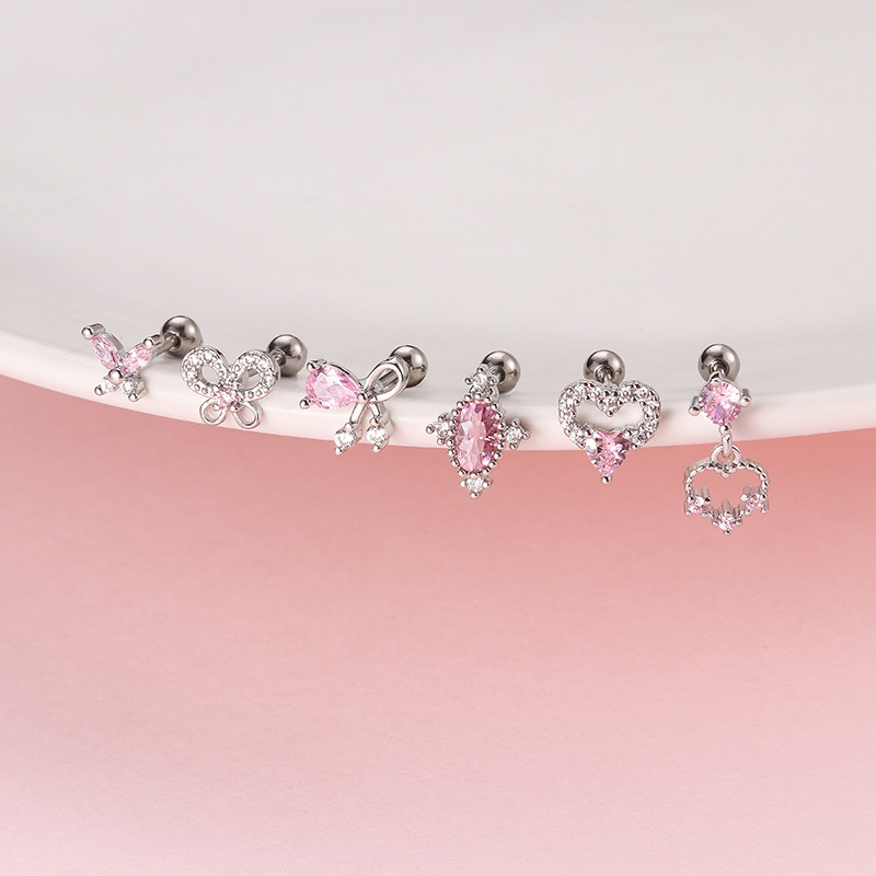 2Pcs 20G butterfly ear piercings Ear Tragus Pierci... – Vicedeal