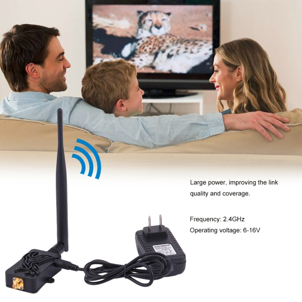2.4GHZ 4W Wifi Wireless Broadband Amplifier Router... – Grandado