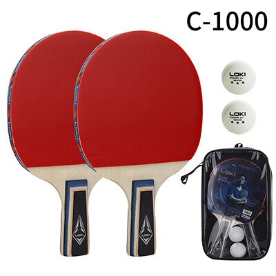 Loki C1000 Ping Pong Racket Set of 2 Pc Table Tenn... – Grandado