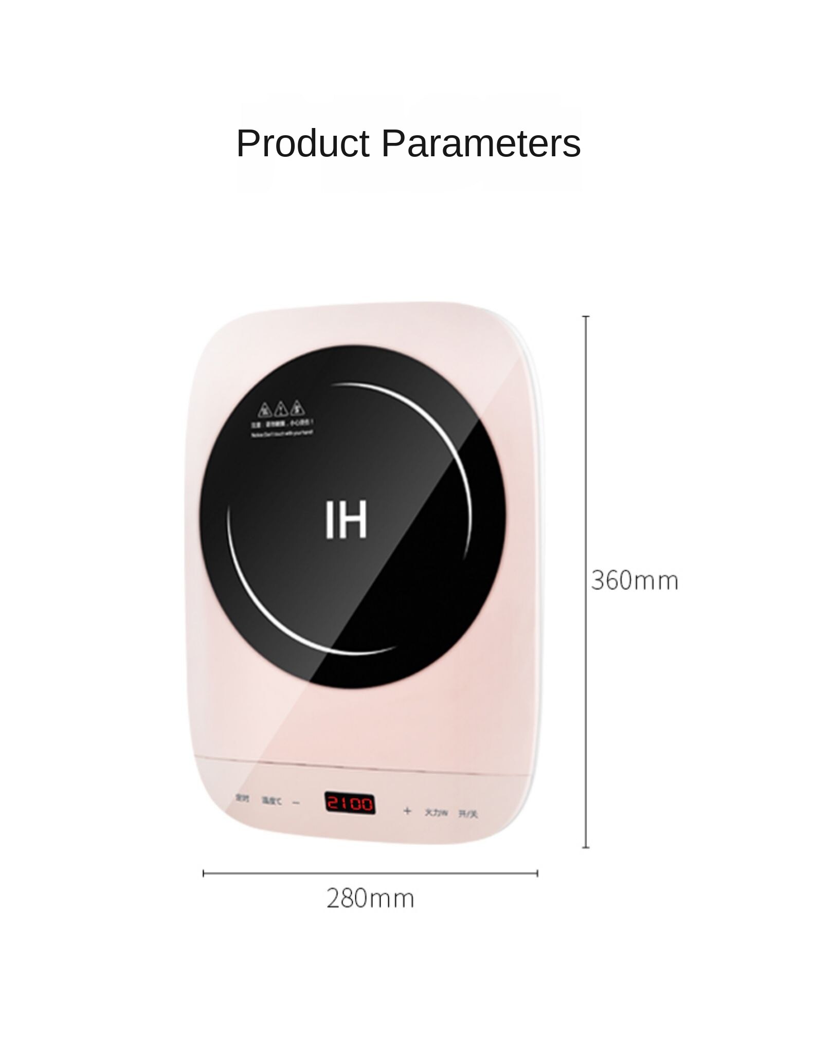 Electric multifunction induction cooker pot stove ... – Vicedeal