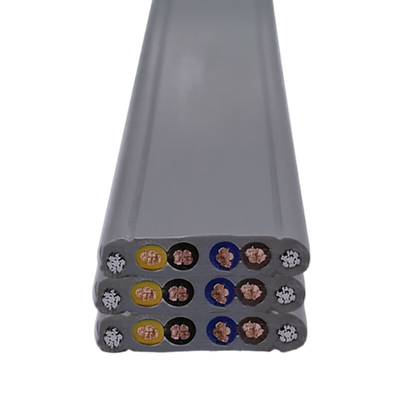 Driving flat cable double steel wire 2 3 4 5core 1... – Grandado