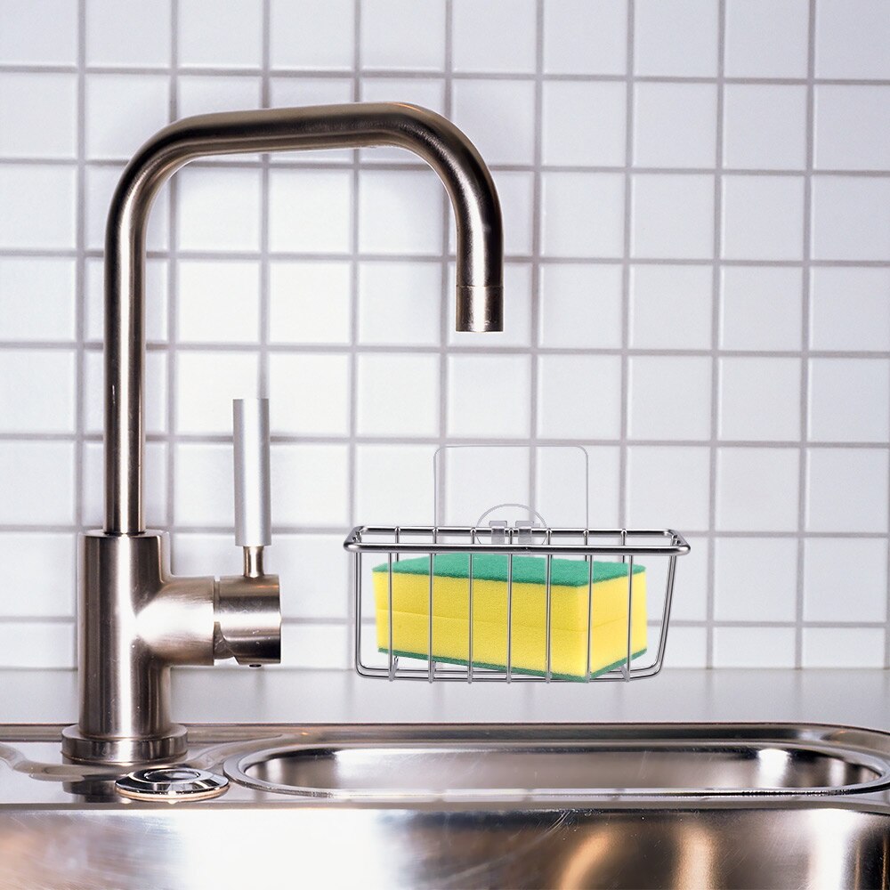 Stainless Steel Sponge Racks Holders Sink Holder D... – Grandado