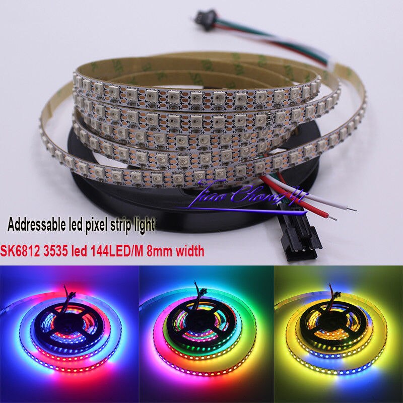 2M SK6812 MINI 3535 144led/m DC5V addressable RGB ... – Vicedeal