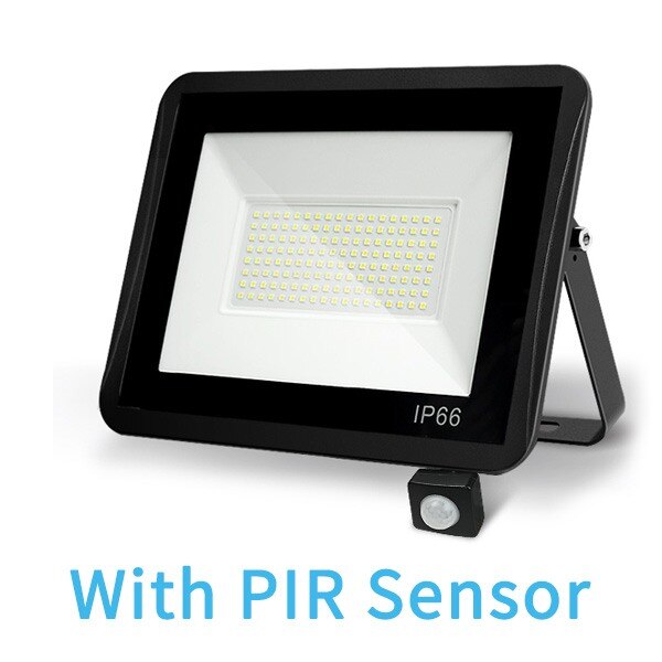 LED Floodlight PIR Motion Sensor LED Spotlight 10W... – Vicedeal