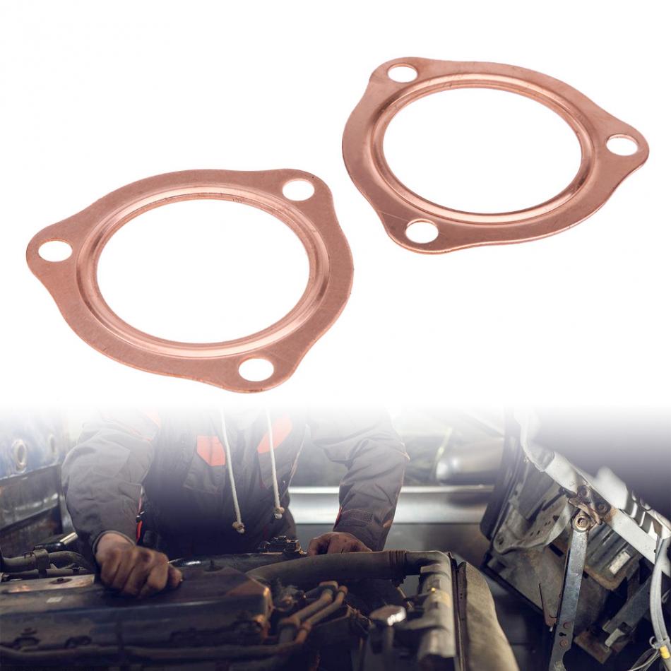 3 In Kupfer Header Auspuff Kollektor Dichtungen Wiederverwendbar Für
