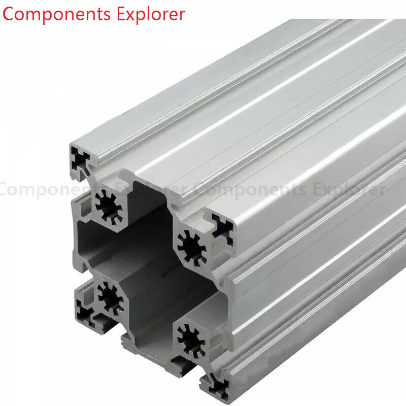 Arbitrary Cutting 1000mm 9090W Aluminum Extrusion ... – Grandado