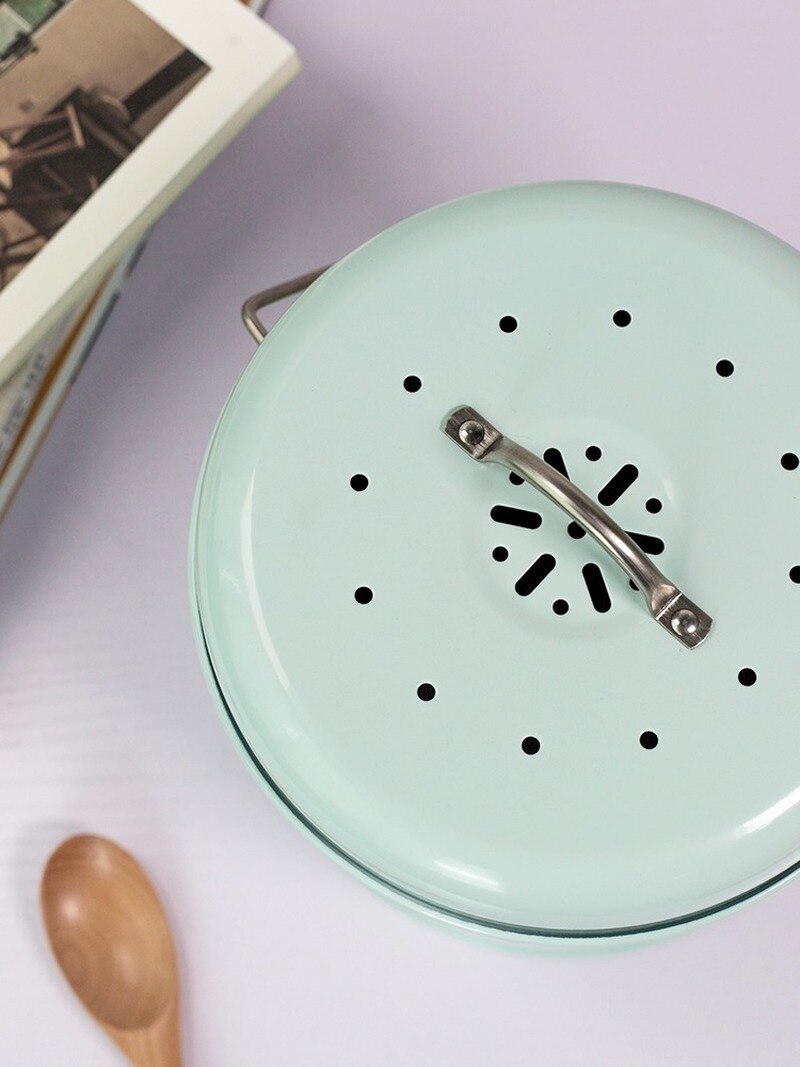 Nordic Style Home Compost Bin 3L Stainless Steel K... – Grandado