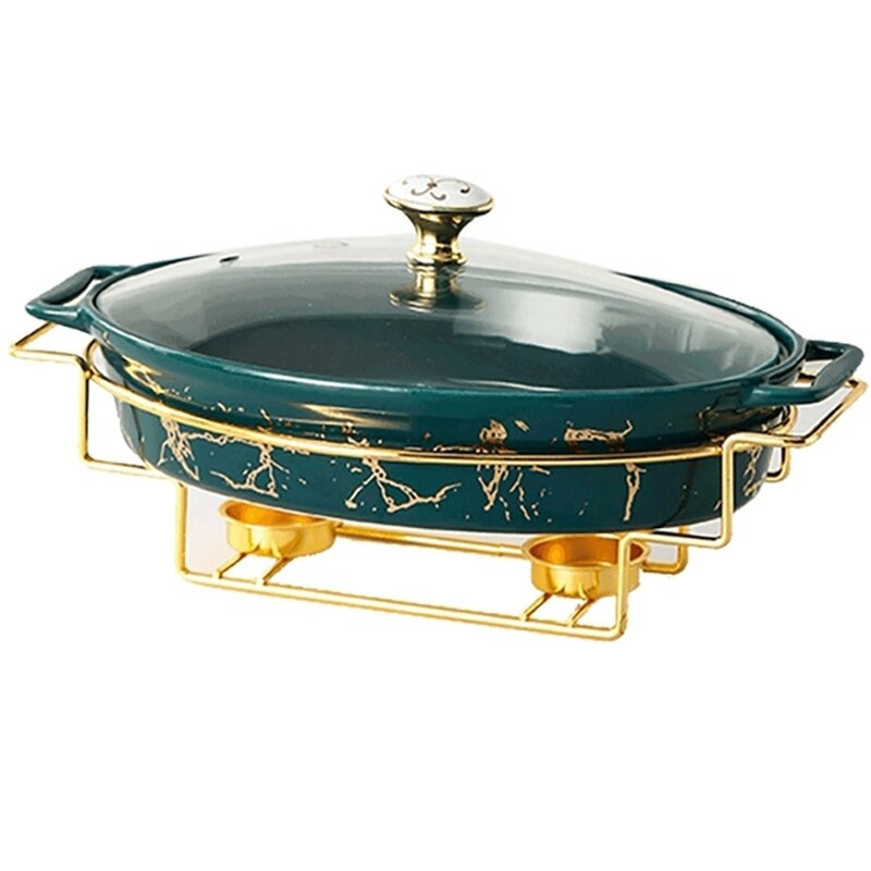 Oval Ceramic Plate Soup Pot Household Soup Pot Cer... – Vicedeal