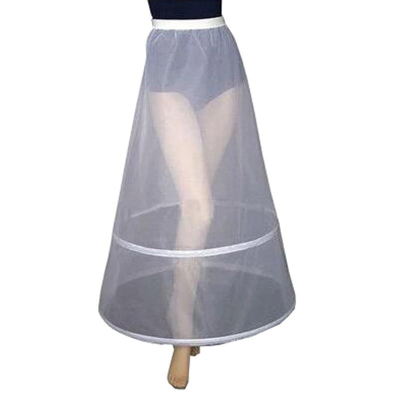 Bridal Petticoat White Crinoline A-Line Slip Long ... – Vicedeal