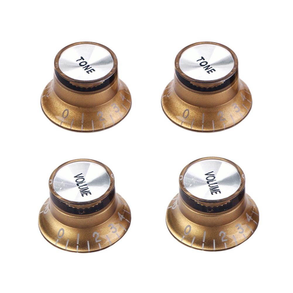 4Pcs Electric Guitar Top Hat Knob Volume Controlle... – Vicedeal
