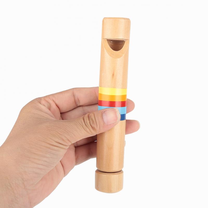 Portable Wooden Flute Wooden Fipple Piccolo Flute ... – Grandado