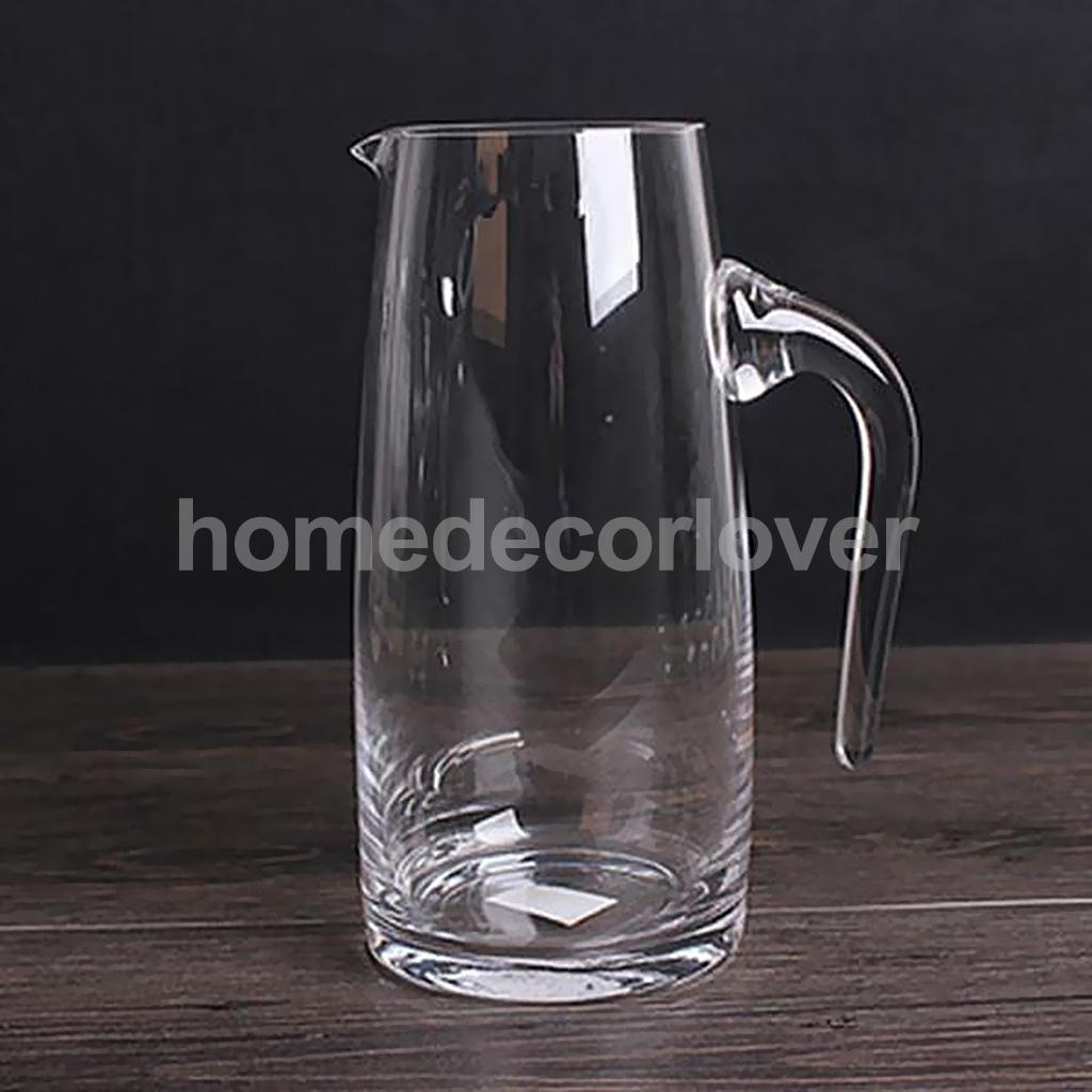 Clear Glass Beer Mug Tankard Graduated Juice Jug W... – Grandado