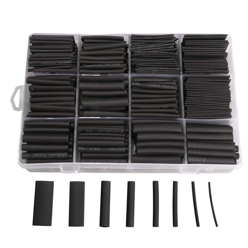 625Pcs Heat Shrink Tubing Kit Heat Shrink Tubes Wi... – Grandado