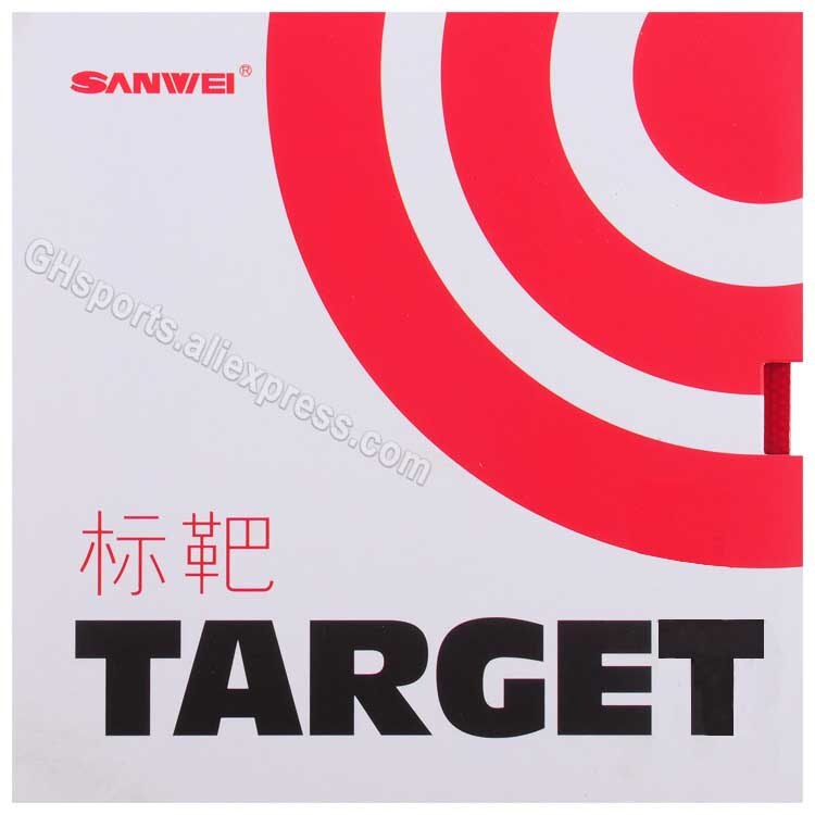 SANWEI TARGET Table Tennis Rubber with Ping Pong S... – Vicedeal
