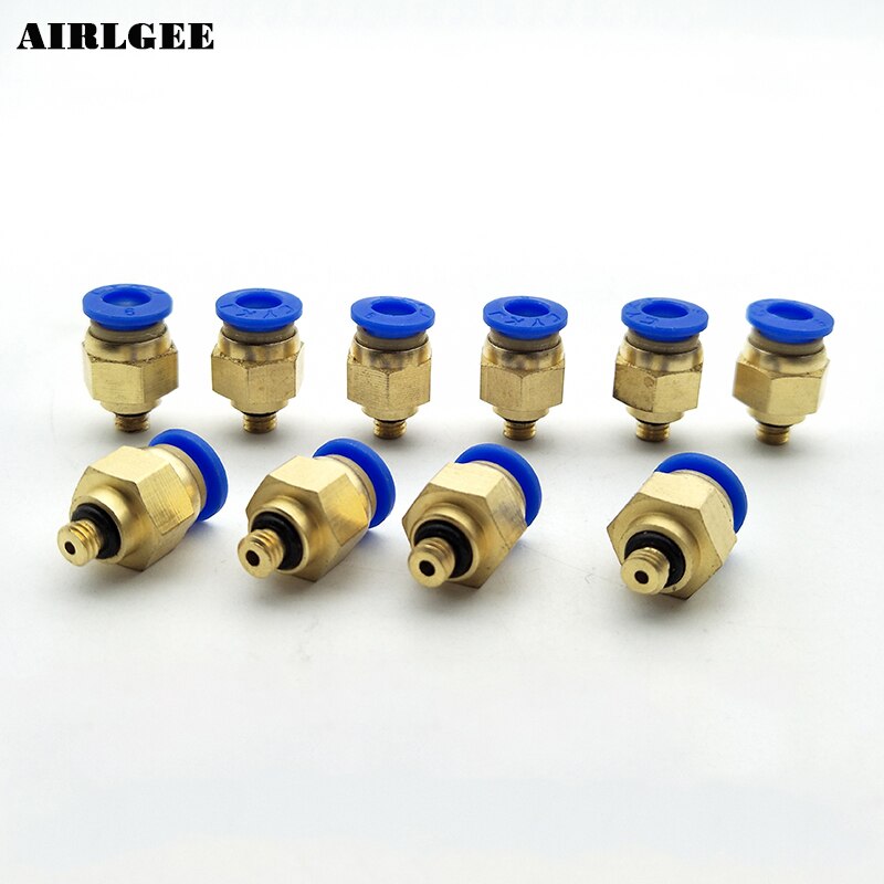 10 PCS M5 Thread 6mm Push in Tube Dia Pneumatic Ai... – Grandado