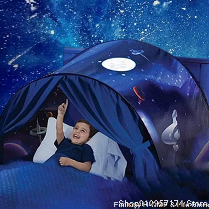 Children Starry Dream Tent Children Bed Folding Li... – Grandado
