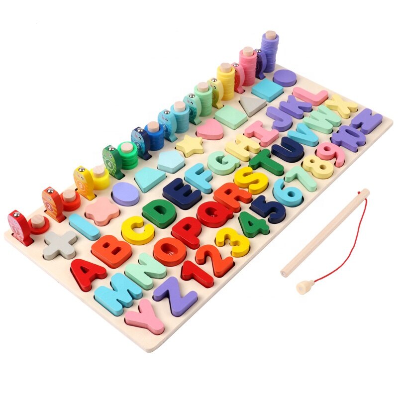 Custom Kids Intelligent Early Learning Fishing Num... – Grandado
