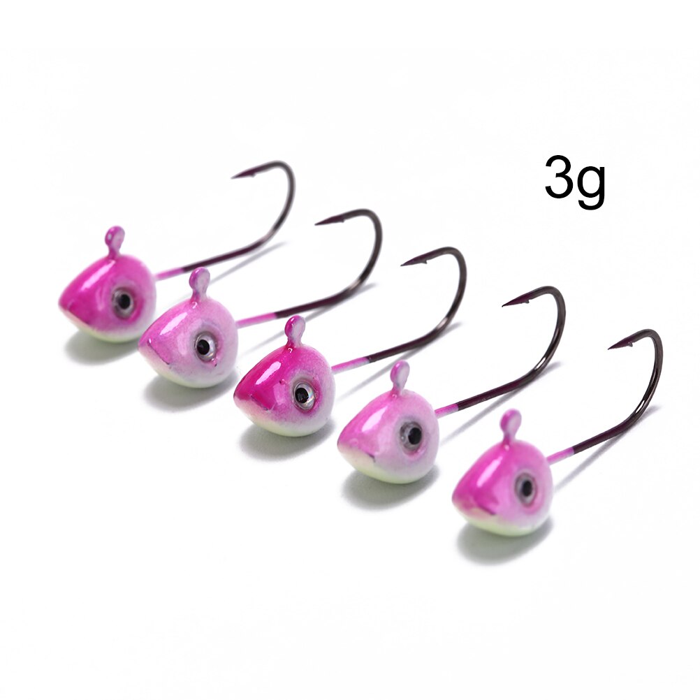 5 stks 0.5g/1g/2g/3g Mini Haken Vissen Jig Hoofd H... – Grandado