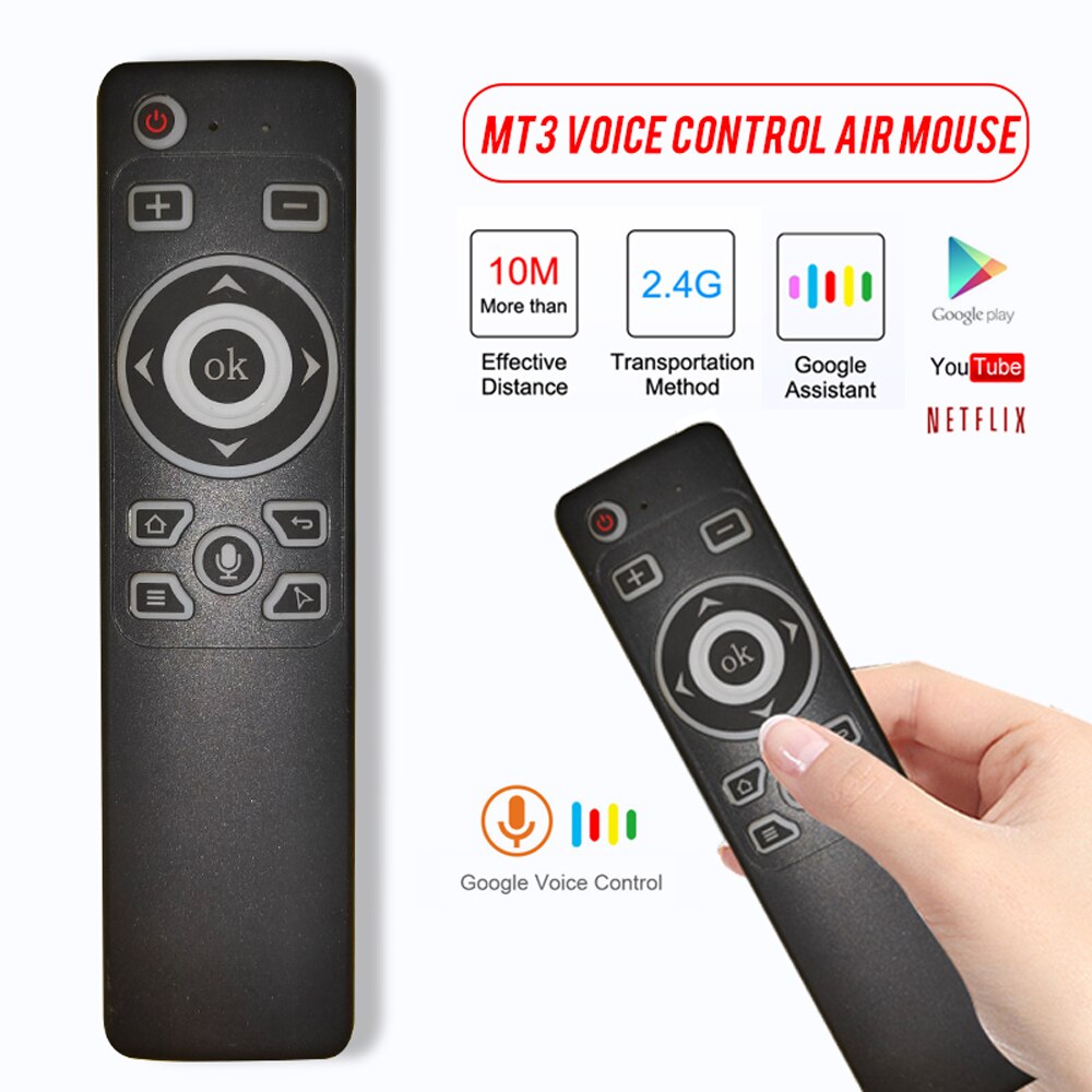 KEBIDU Voice Remote Control 2.4GHz Wireless Remote... – Grandado