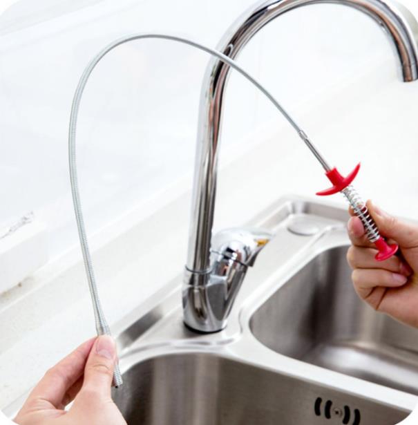 Spring Pipe Dredging Tools Drain Snake Drain Clean... – Grandado