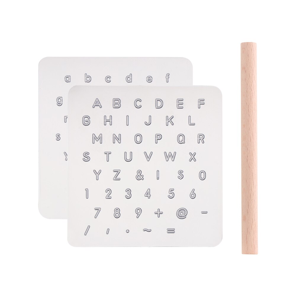 3pcs/set DIY Leather Craft Tool Letter Punch Kit P... – Grandado